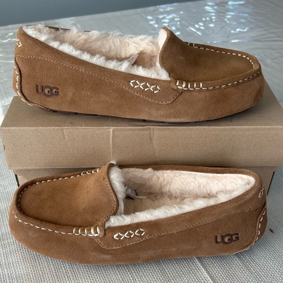 UGG | Shoes | Ugg Ansley Suede Slippers | Poshmark